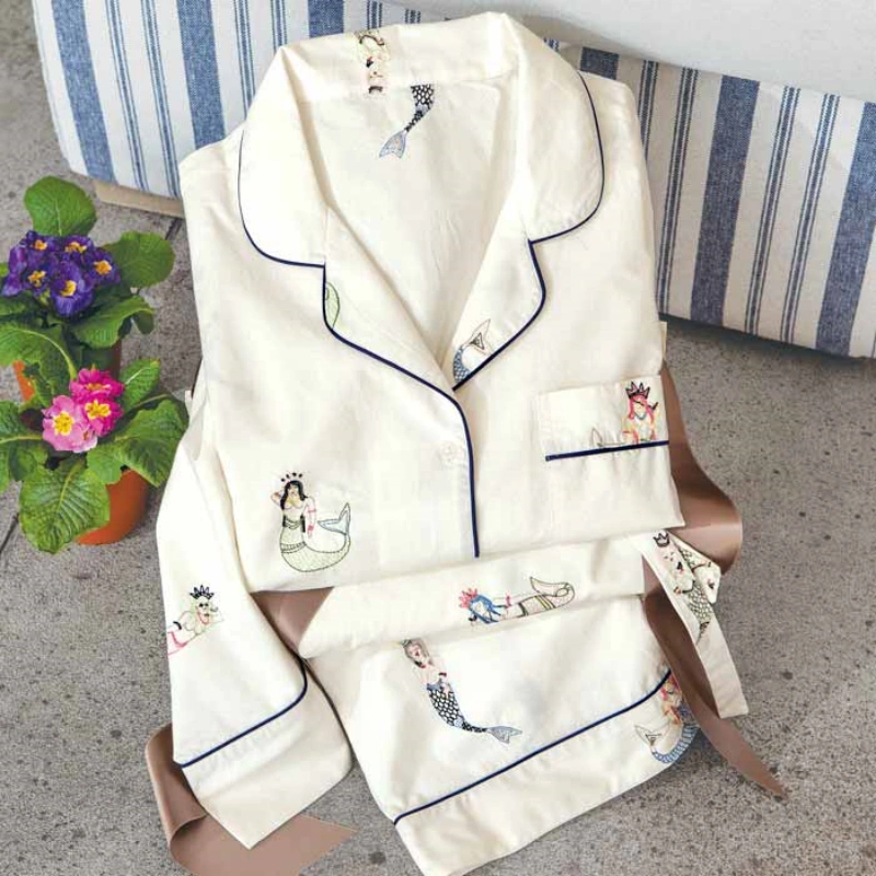 Embroidered Pajamas - Friendtex - Custom Pajama Manufacturer | OEM ...