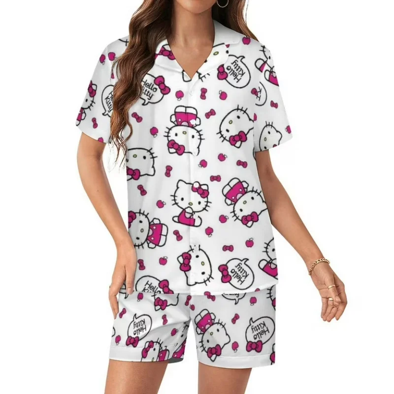 Pyjama Hello Kitty personnalisé pour femme avec fabricant de pyjamas ...