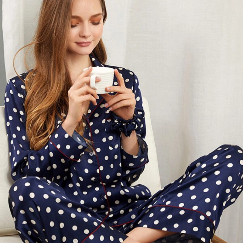 Custom Your Polka Dot Pajamas With Pajamas Manufacturer - Friendtex