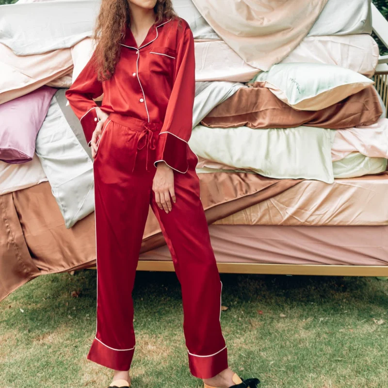 Get Womens Red Pajamas From Garment Manufacturer - Friendtex