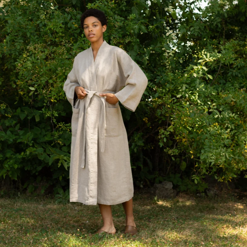 Get Your Linen Robes For Women From Pajamas Manufacturer -Friendtex